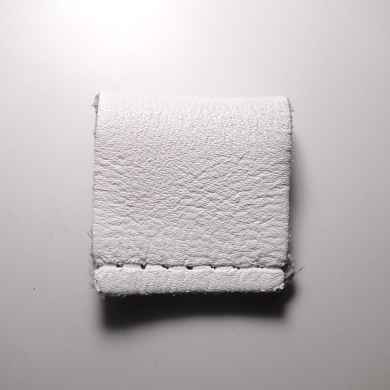 Diesel Sew on Replacement Debossed White Leather Patch - Etsy