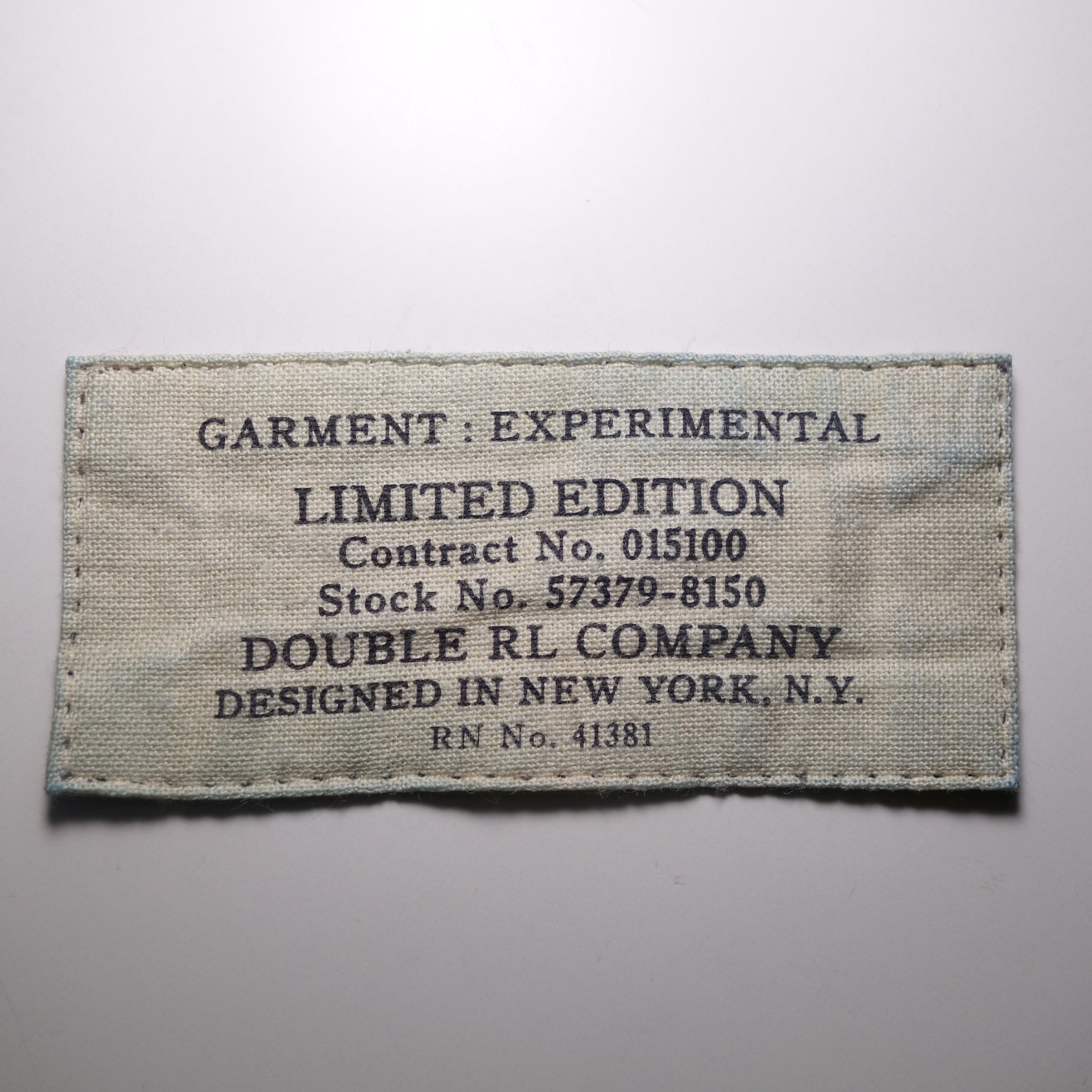 Double-rl (RRL) Ralph Lauren Sew on Replacement Label Tag - Etsy