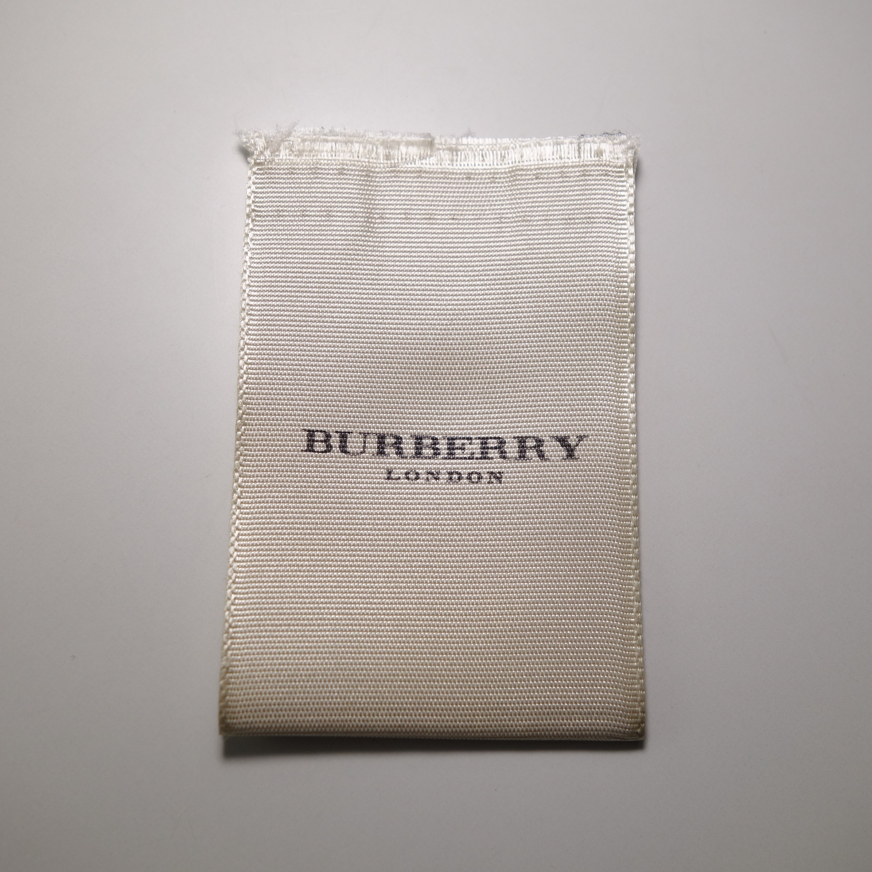 Burberry London Sew on Replacement Cream Label Tag - Etsy