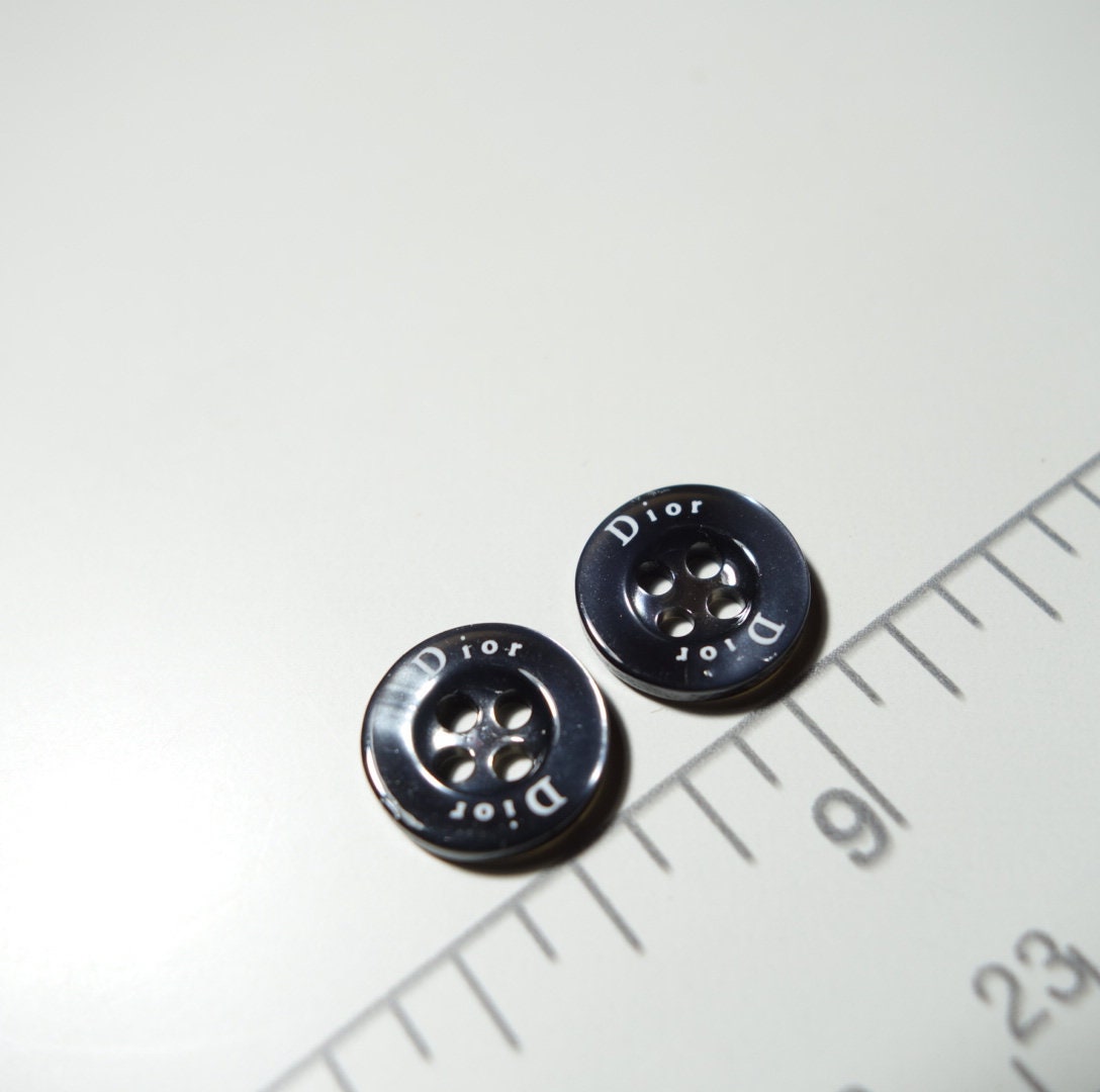 Vintage Christian Dior Sew on Replacement Buttons - Etsy