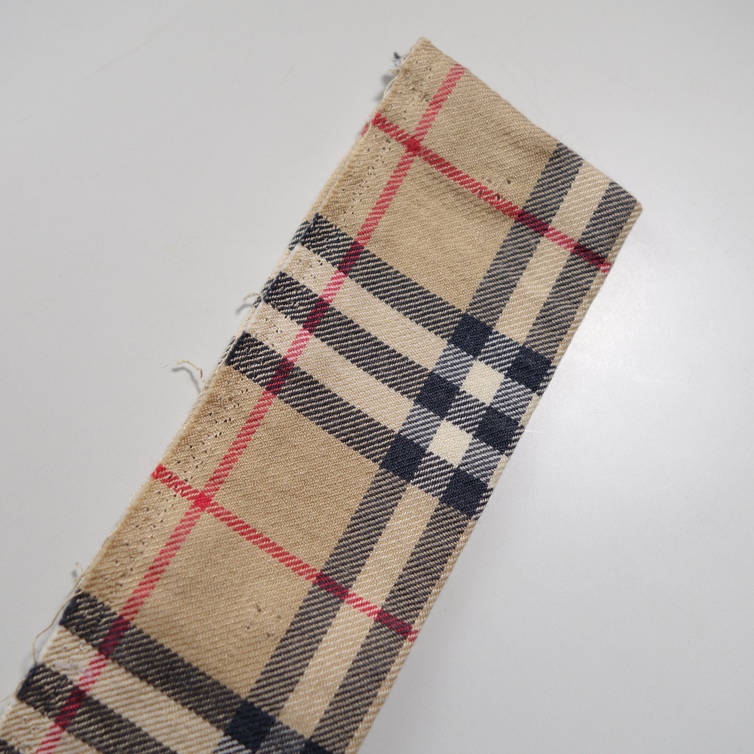 Burberry Sew on Replacement Nova Check Placket Fabric - Etsy