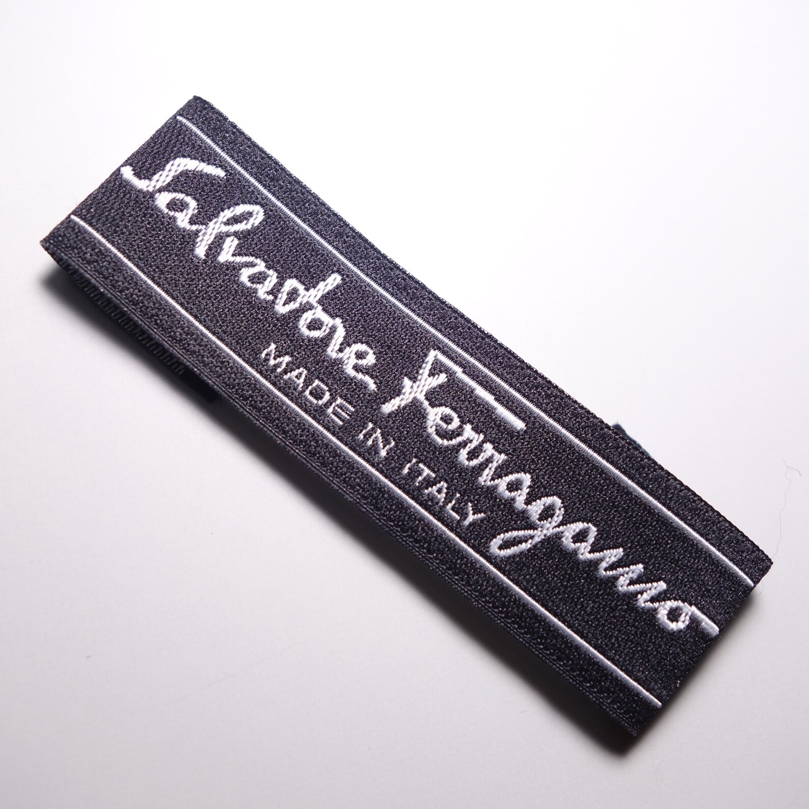 Vtg Salvatore Ferragamo Made in Italy Sew on Replacement Embroidered ...