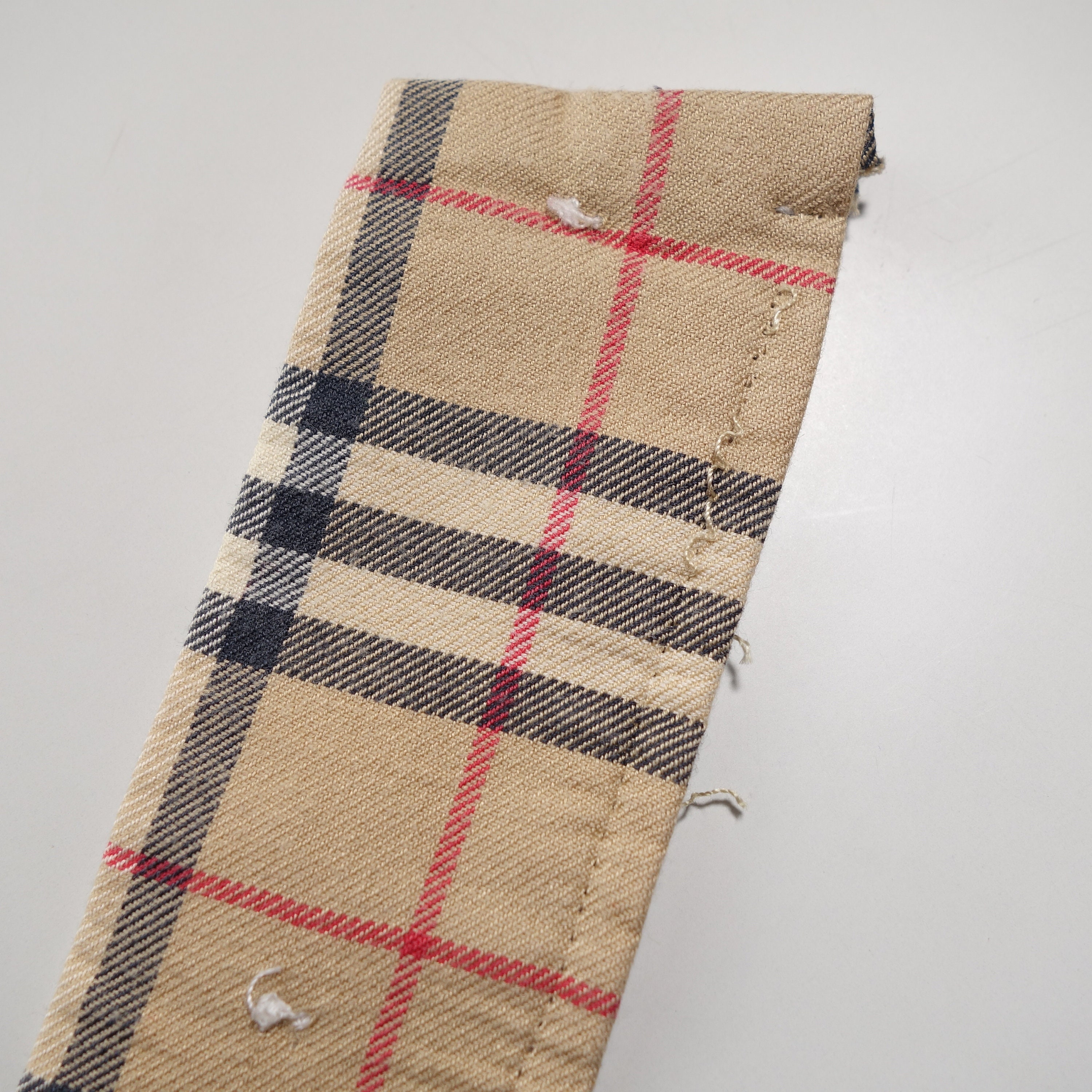 Burberry Sew on Replacement Nova Check Placket Fabric - Etsy