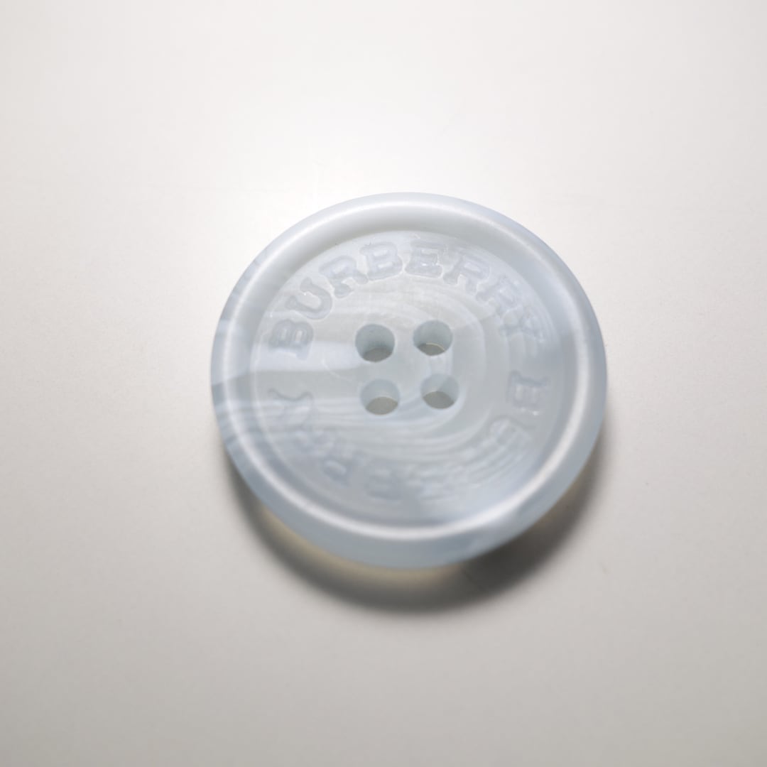 Burberry Sew on Replacement Blue Debossed Button - Etsy