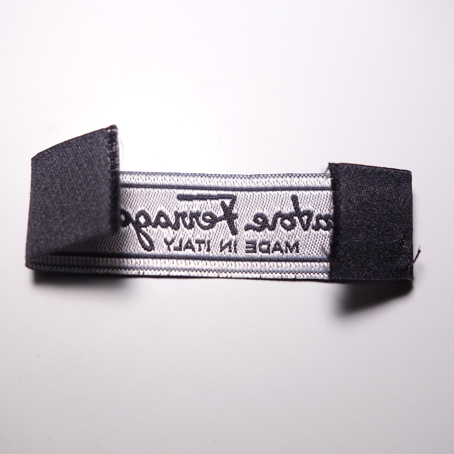 Vtg Salvatore Ferragamo Made in Italy Sew on Replacement Embroidered ...