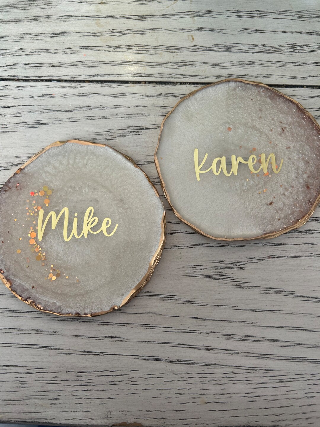 Custom Resin Coasters for All Event. May Personalize - Etsy