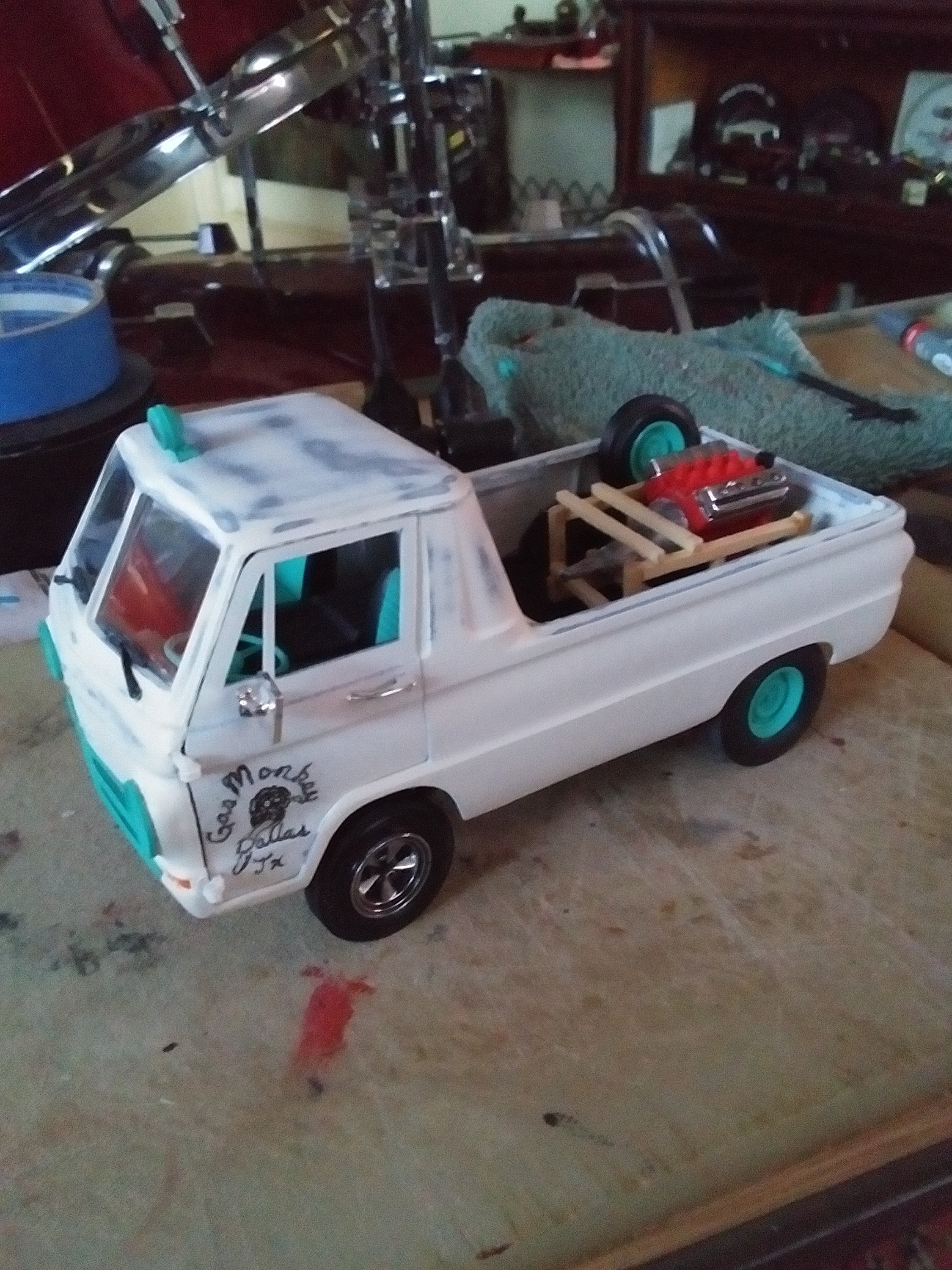 1/25 Scale Custom Built Model , Gas Monkey Garage Parts Truck - Etsy