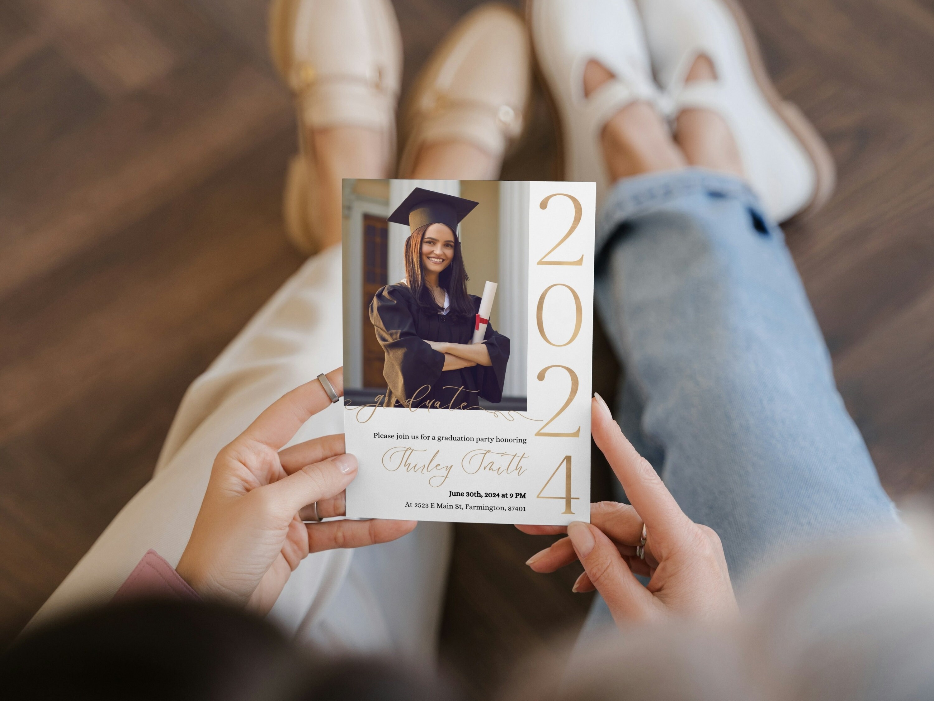 College Graduation Party Invitation Senior Class of 2024 Instant ...