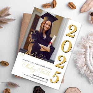 College Graduation Party Invitation Senior Class of 2025 | Instant ...