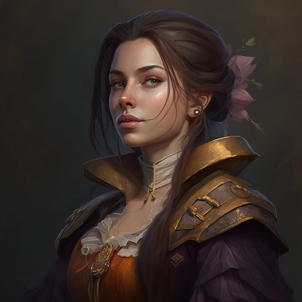 Bundle 3 of D&D Character Artworks for Fantasy World: 25 Female ...