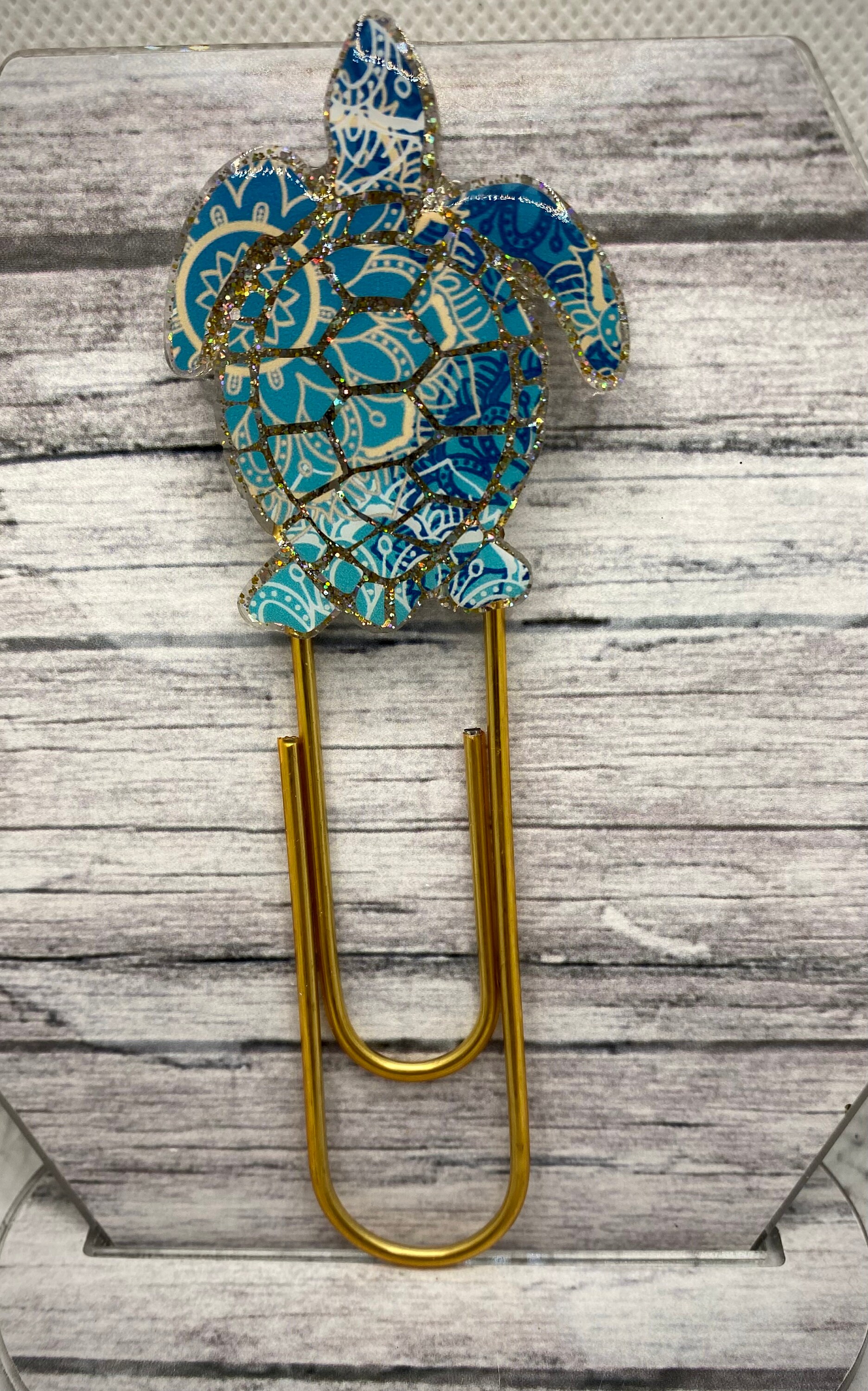Turtle Bookmark, Jumbo Bookmark, Planner Accessories, Book Lovers Gifts ...