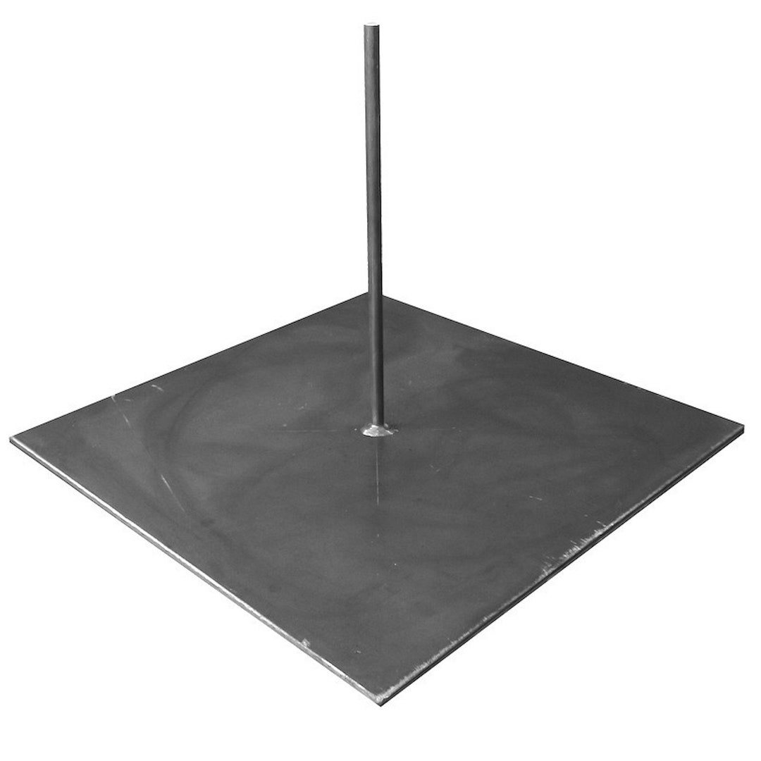 Steel Base 400x400 Mm Stone Statue Wood Sculpture - Etsy