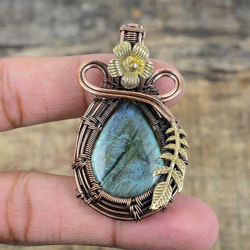 Labradorite Jewelry - Etsy