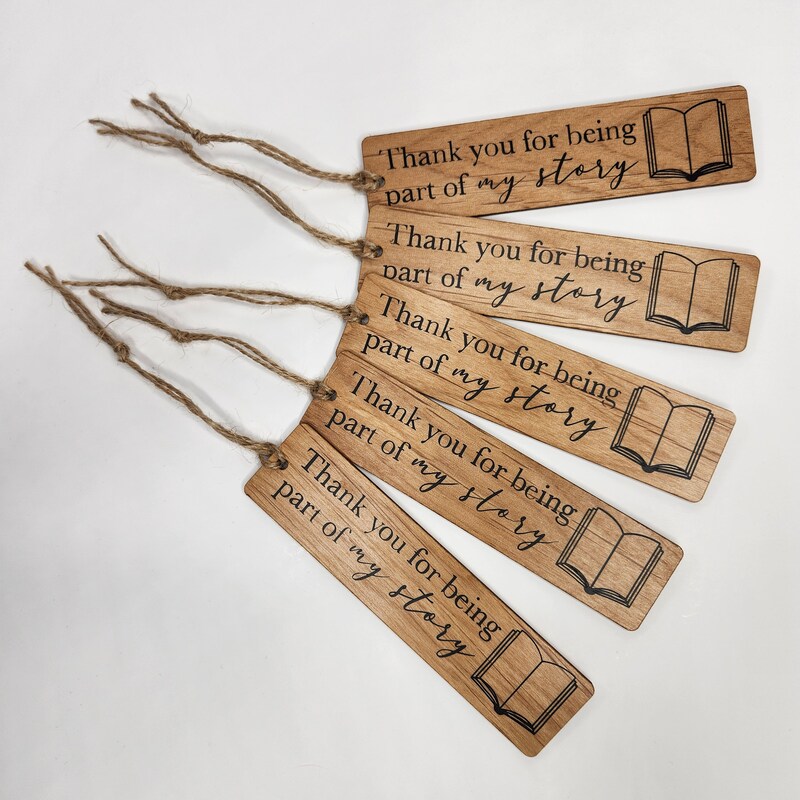 Thank You Bookmark - Etsy