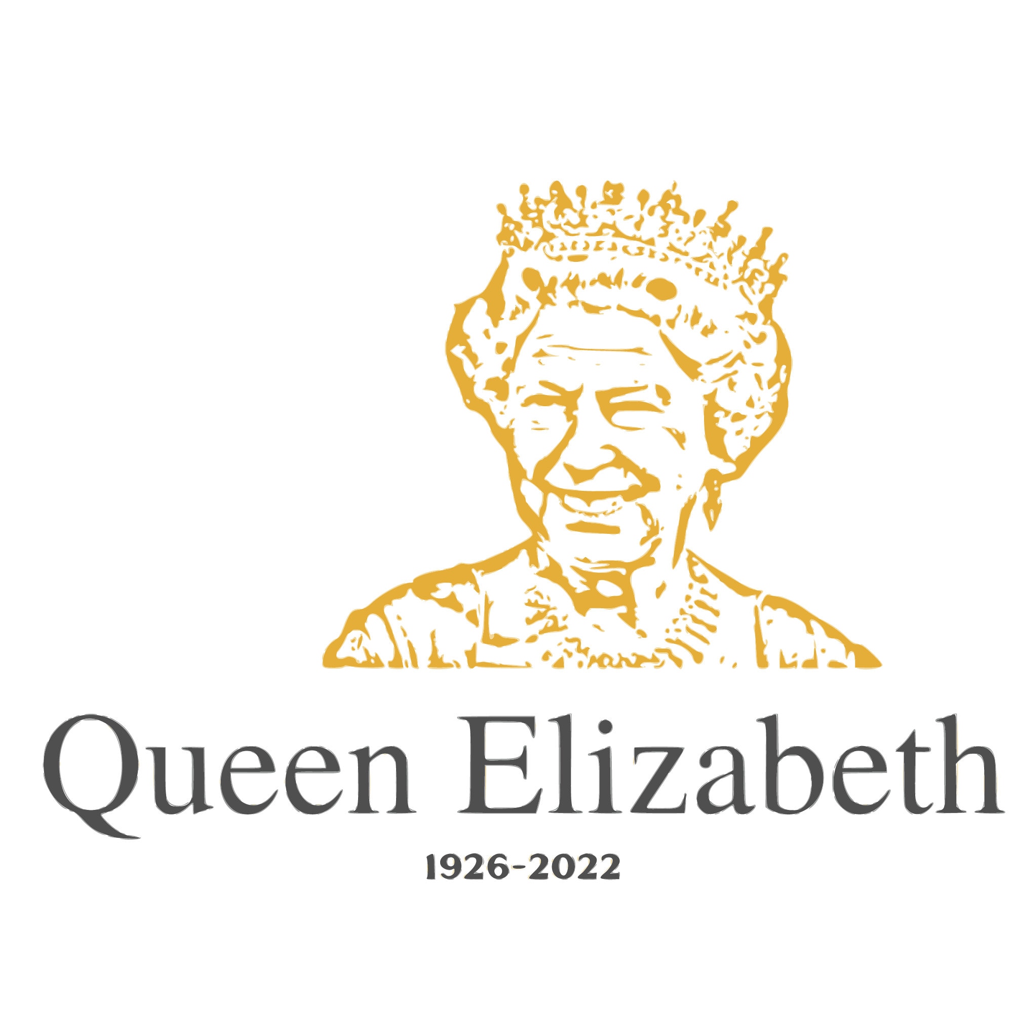 Queen Elizabeth Ii Png and Svg RIP - Etsy