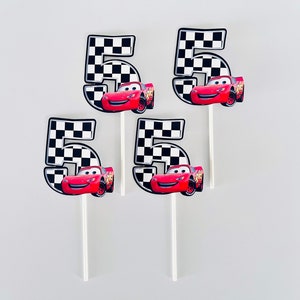 Cars Cupcake Toppers, Cars Birthday, Cars Party, Cars Supplies, Cars ...