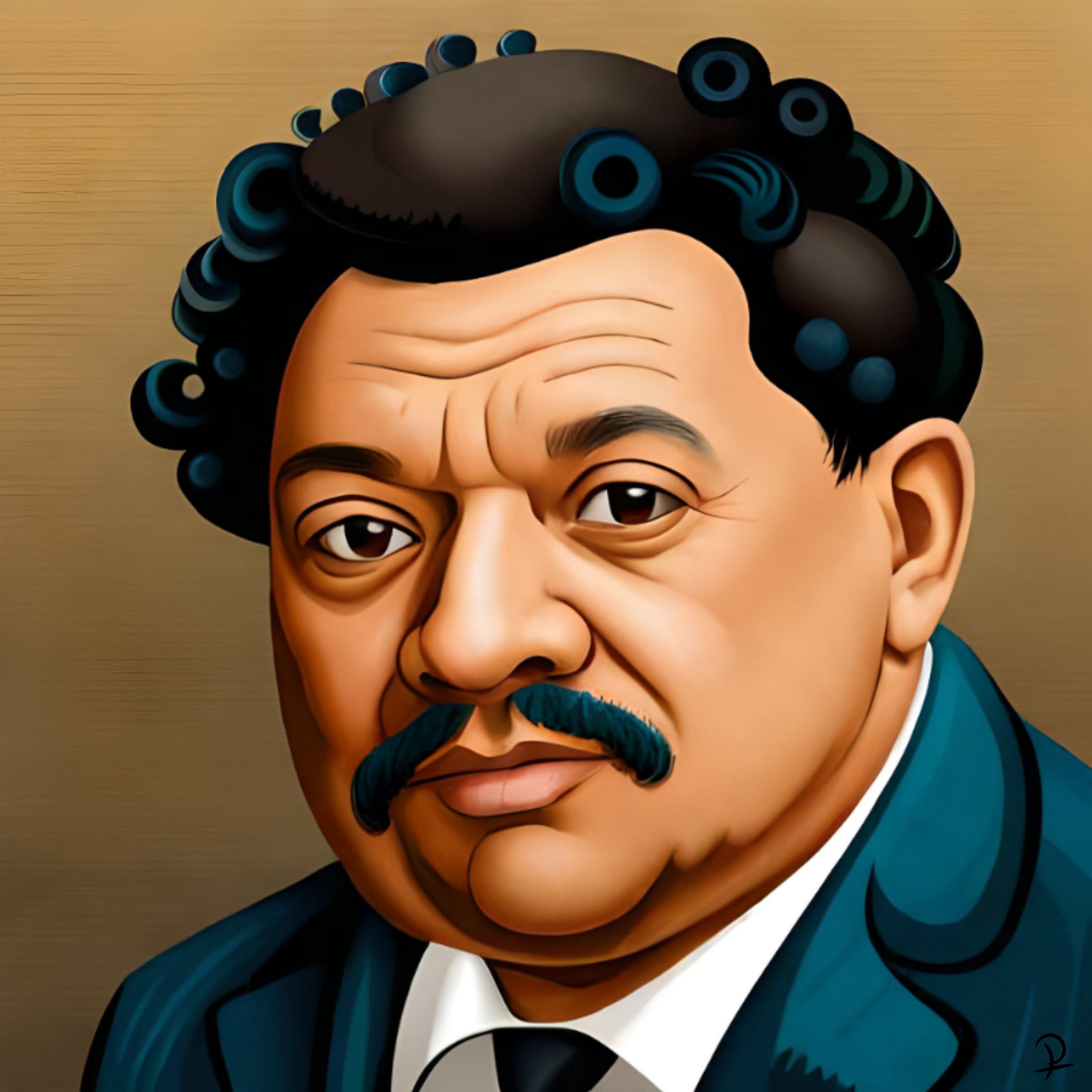Diego Rivera Painted in Diego Rivera Style - Etsy