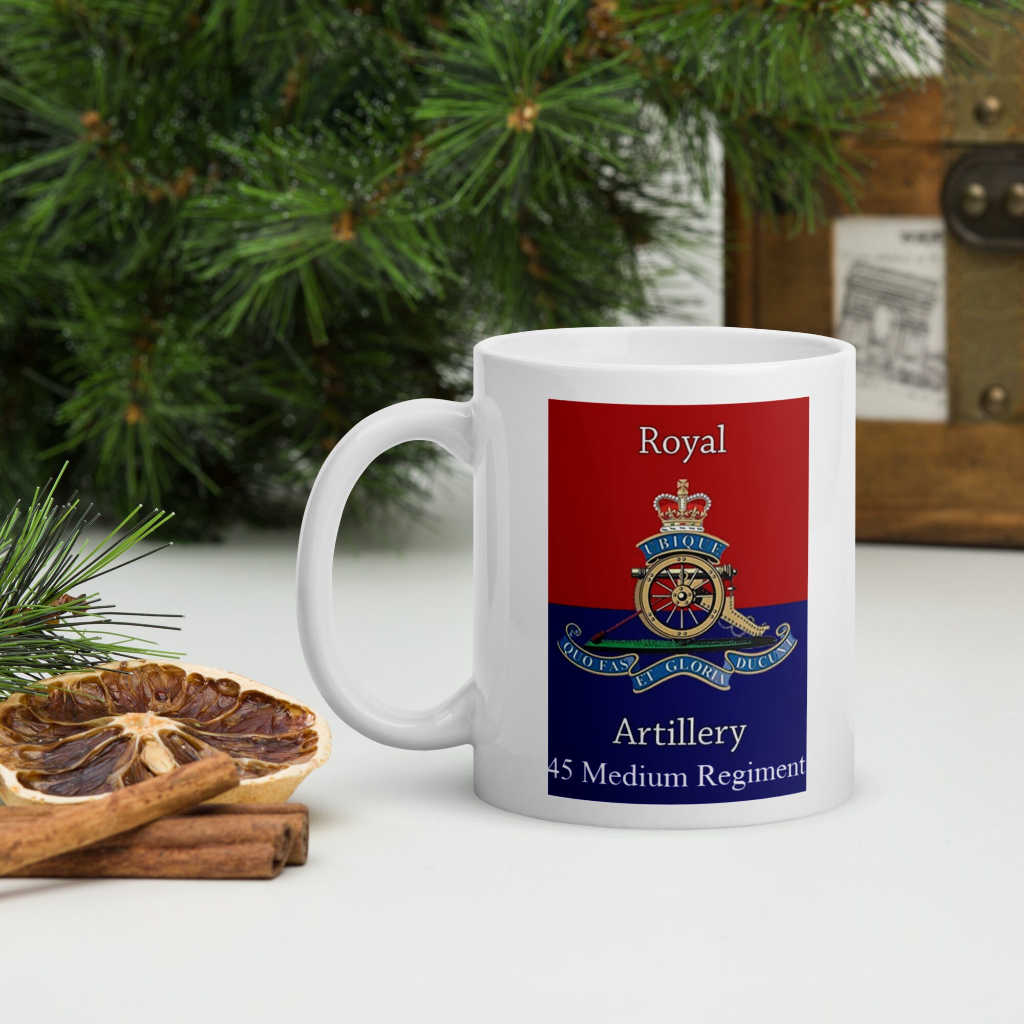 Royal Artillery Mug With Regiment On - Etsy