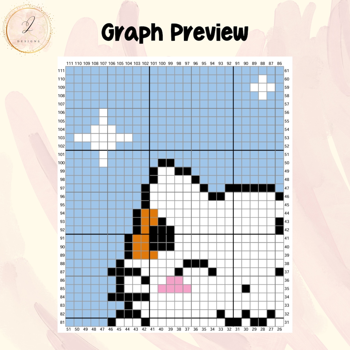 Calico Kitty Cat C2C Crochet Blanket Pattern & Graph, Cat Crochet ...
