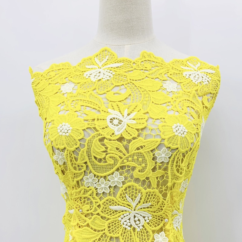 Yellow Lace - Etsy