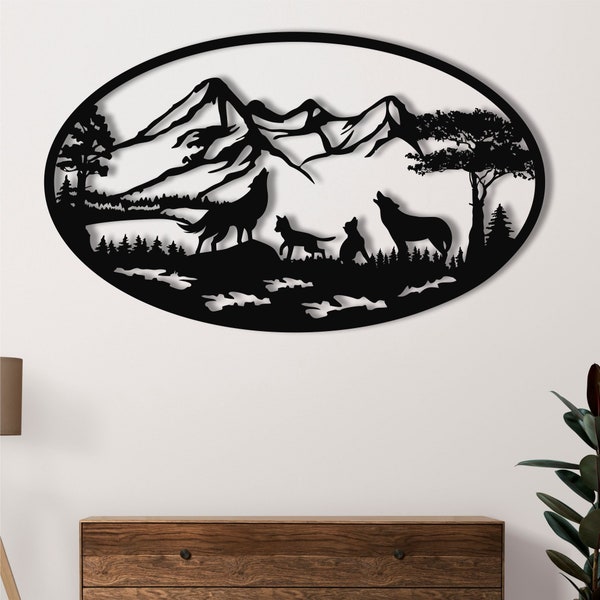 Wildlife Metal Art - Etsy