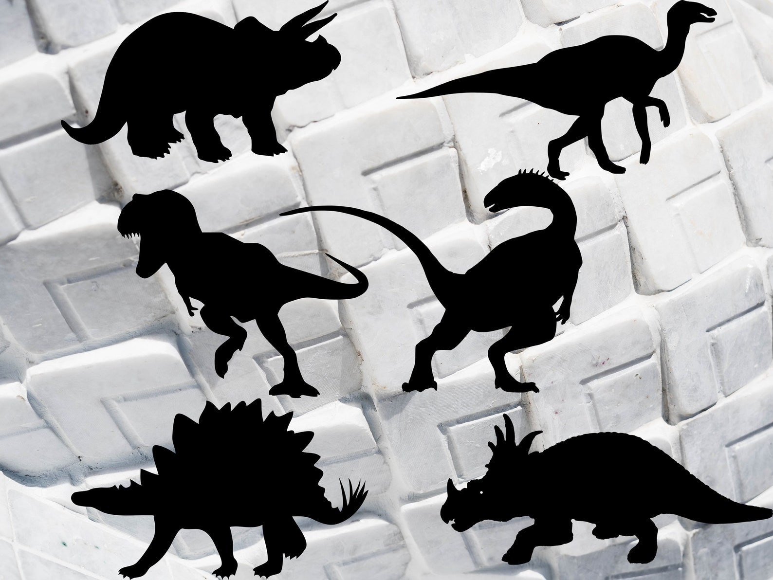 30 Dinosaurs Clipart _ Dinosaur Graphics _ PNG 300 Dpi _ SVG _ - Etsy