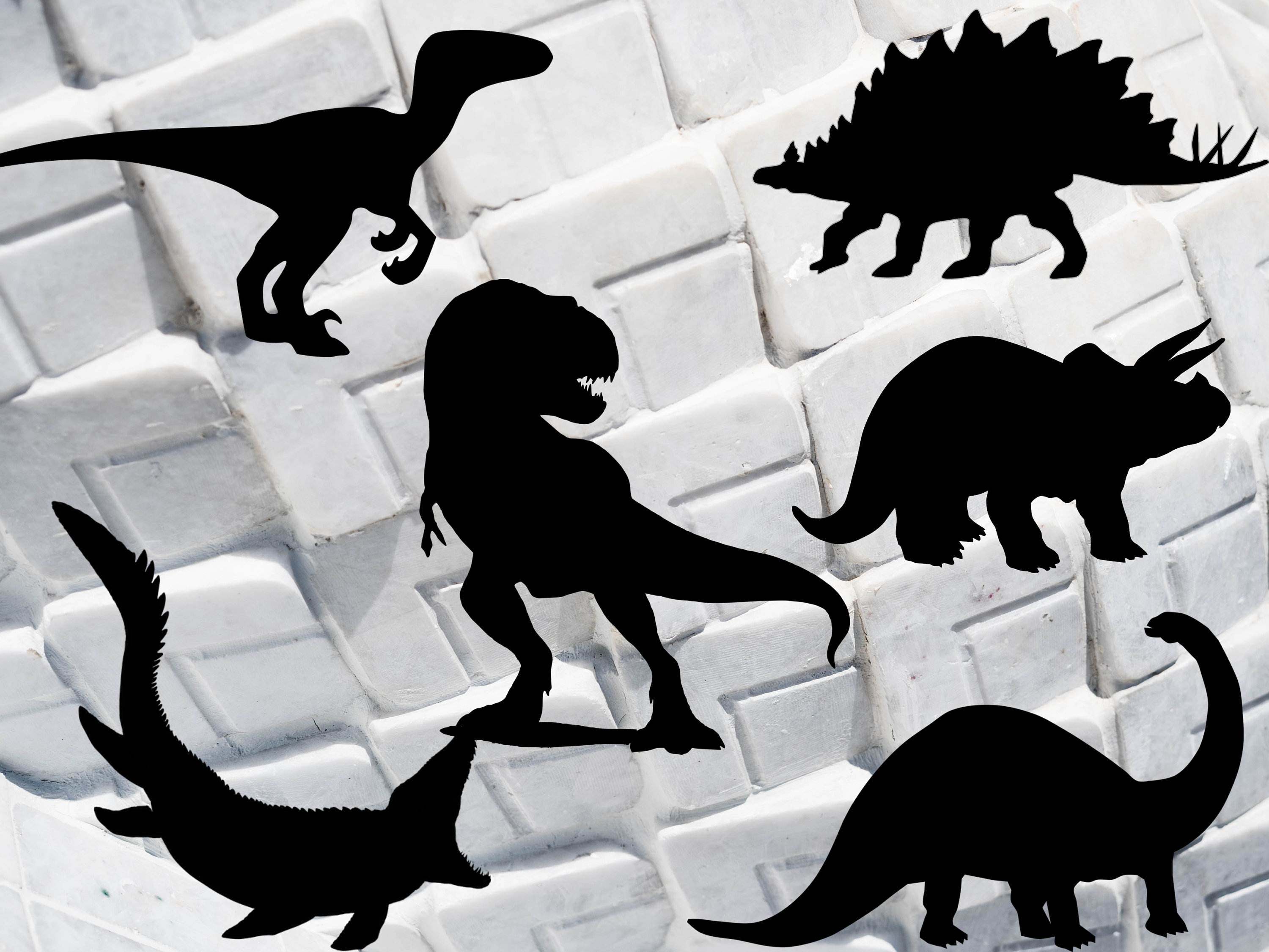 30 Dinosaurs Clipart _ Dinosaur Graphics _ PNG 300 Dpi _ SVG ...