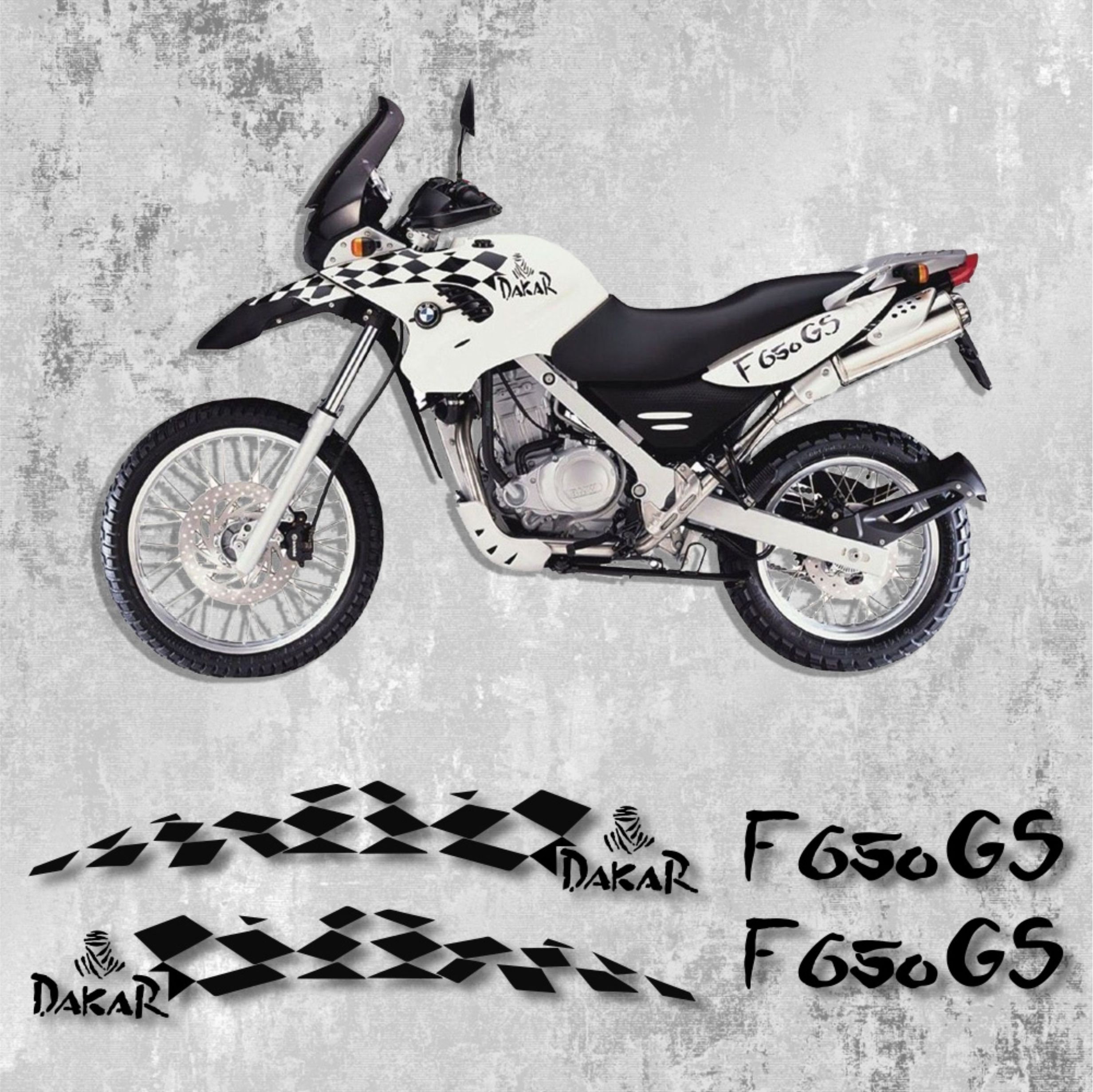 Pegatina Sticker Aufkleber Dakar Tuareg Bmw F650 Gs Waterproof - Etsy
