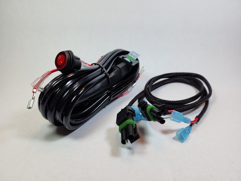 ROPS Light Mount With Lights and Harness Complete Kit FLASH - Etsy