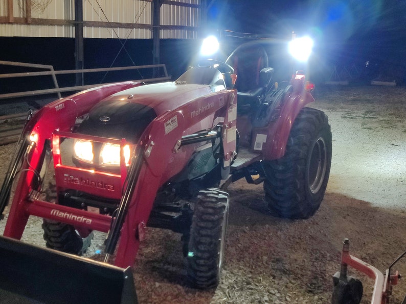 ROPS Light Mount With Lights and Harness Complete Kit FLASH - Etsy