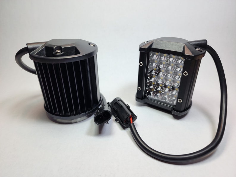 ROPS Light Mount With Lights and Harness Complete Kit FLASH - Etsy