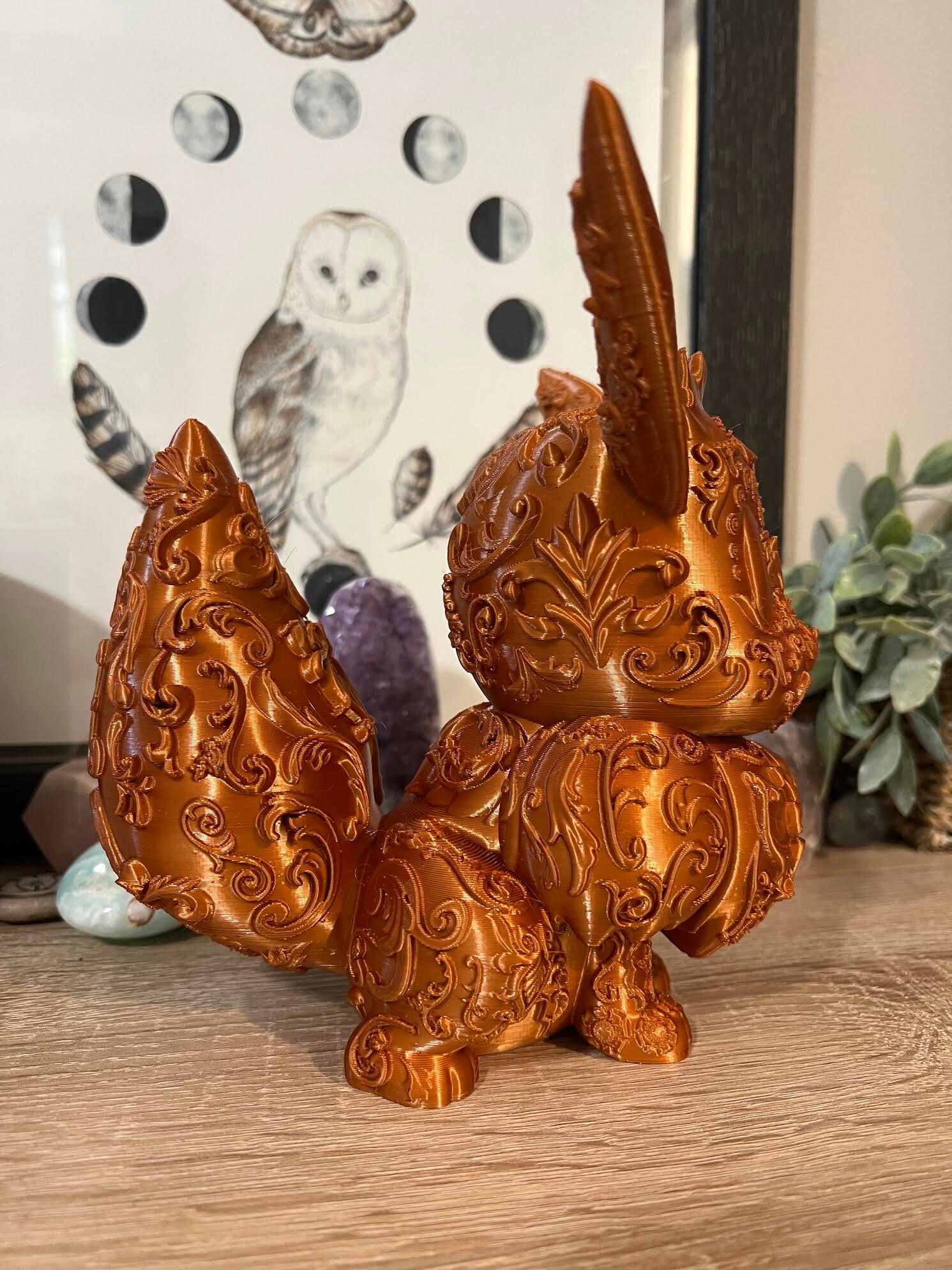 Ornamental Eevee in Bonze or Rainbow - Etsy