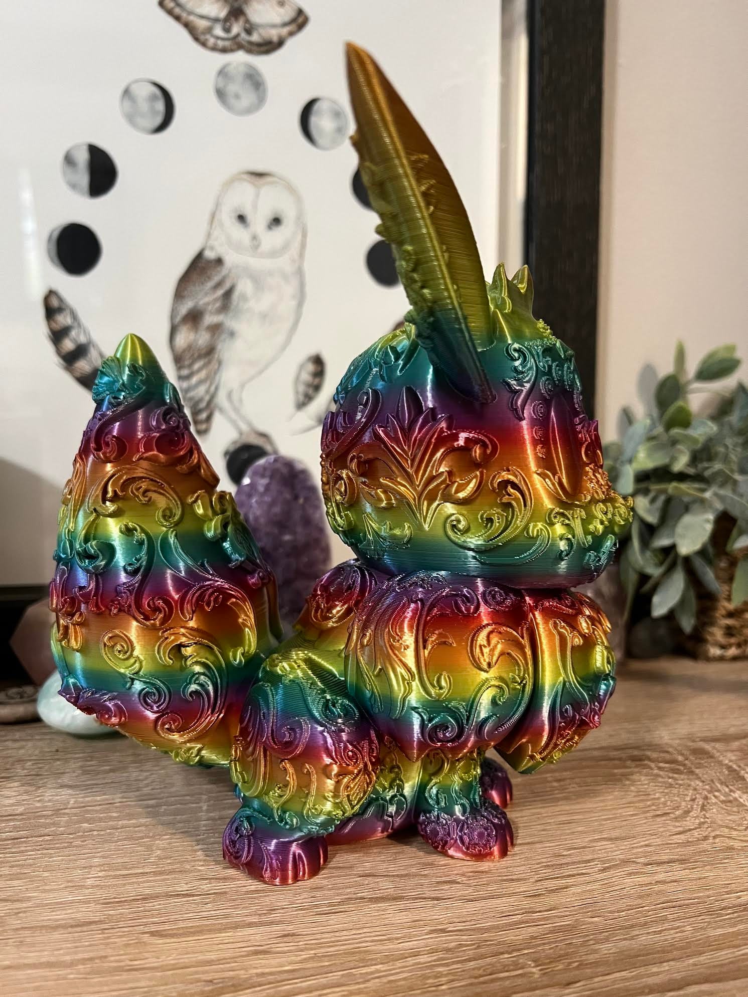 Ornamental Eevee in Bonze or Rainbow - Etsy