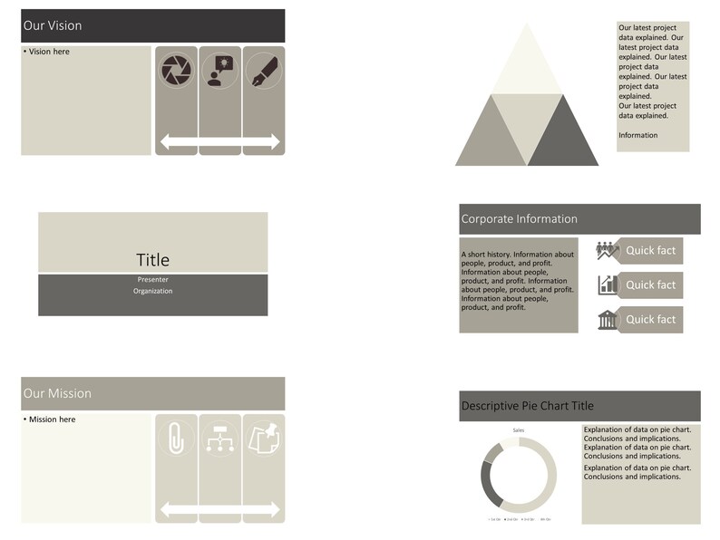 Powerpoint Templates - Etsy