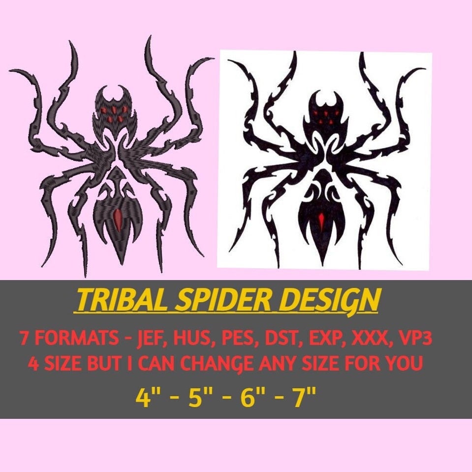Tribal Spider Design