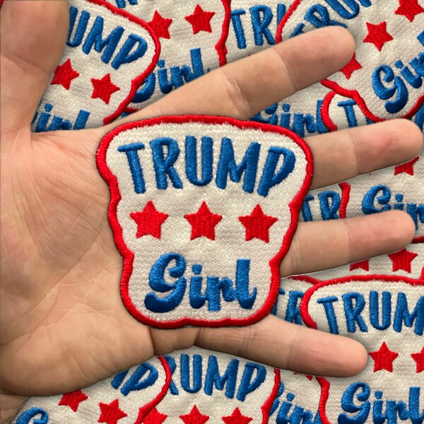 Trump Girl Patch Hat - Etsy
