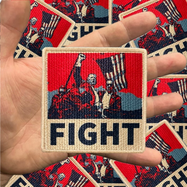 Trump Iron on Patch for Hat - Etsy