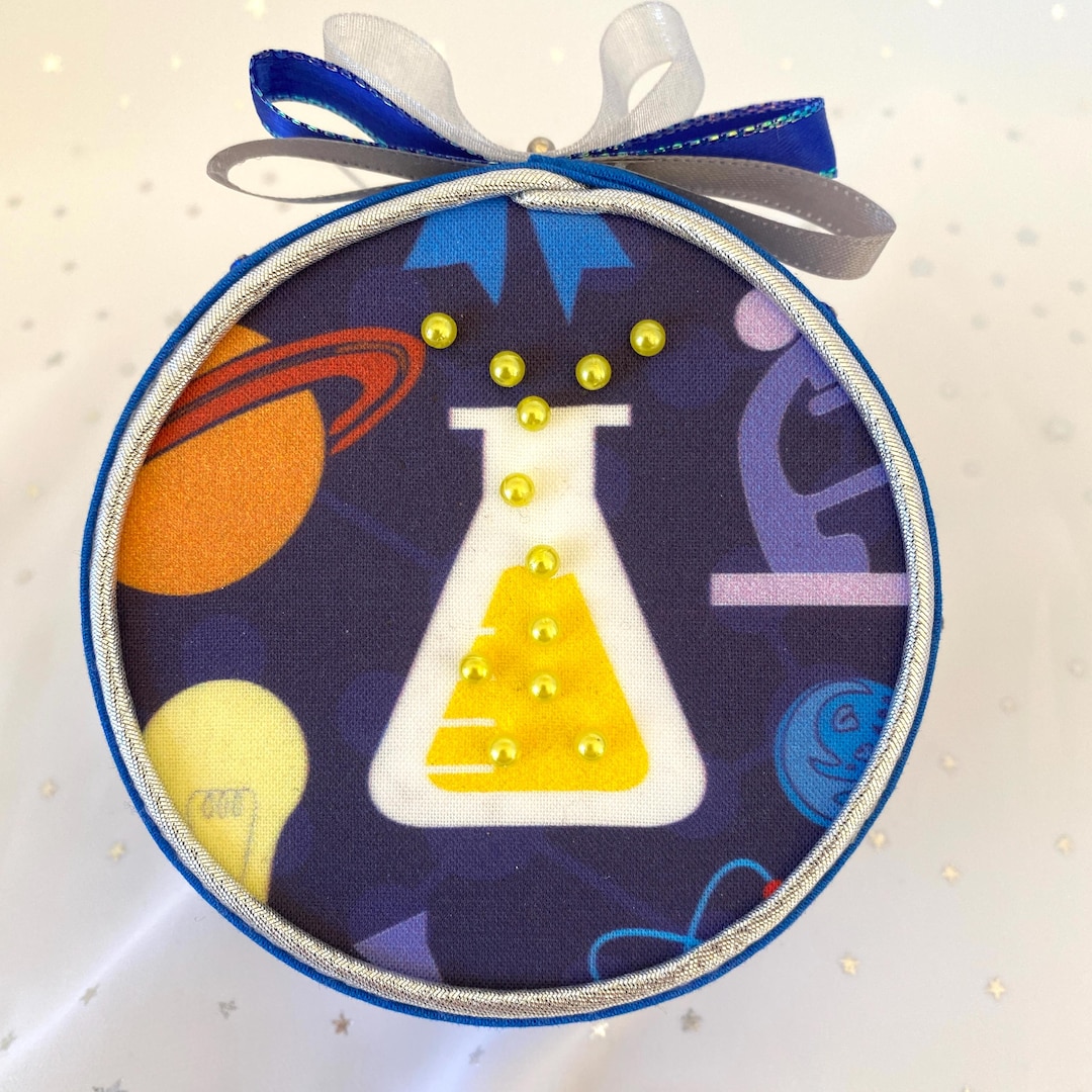 Science Ornament, Laboratory Flask Present, Chemistry Teacher Gift ...