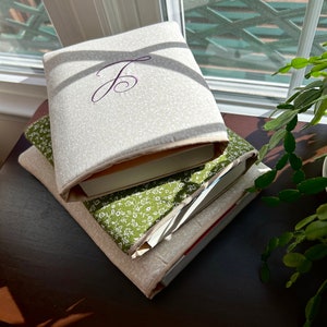 Personalized Book Sleeve Custom Embroidered Book Sleeve Kindle Sleeve ...