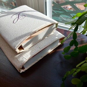 Personalized Book Sleeve Custom Embroidered Book Sleeve Kindle Sleeve ...