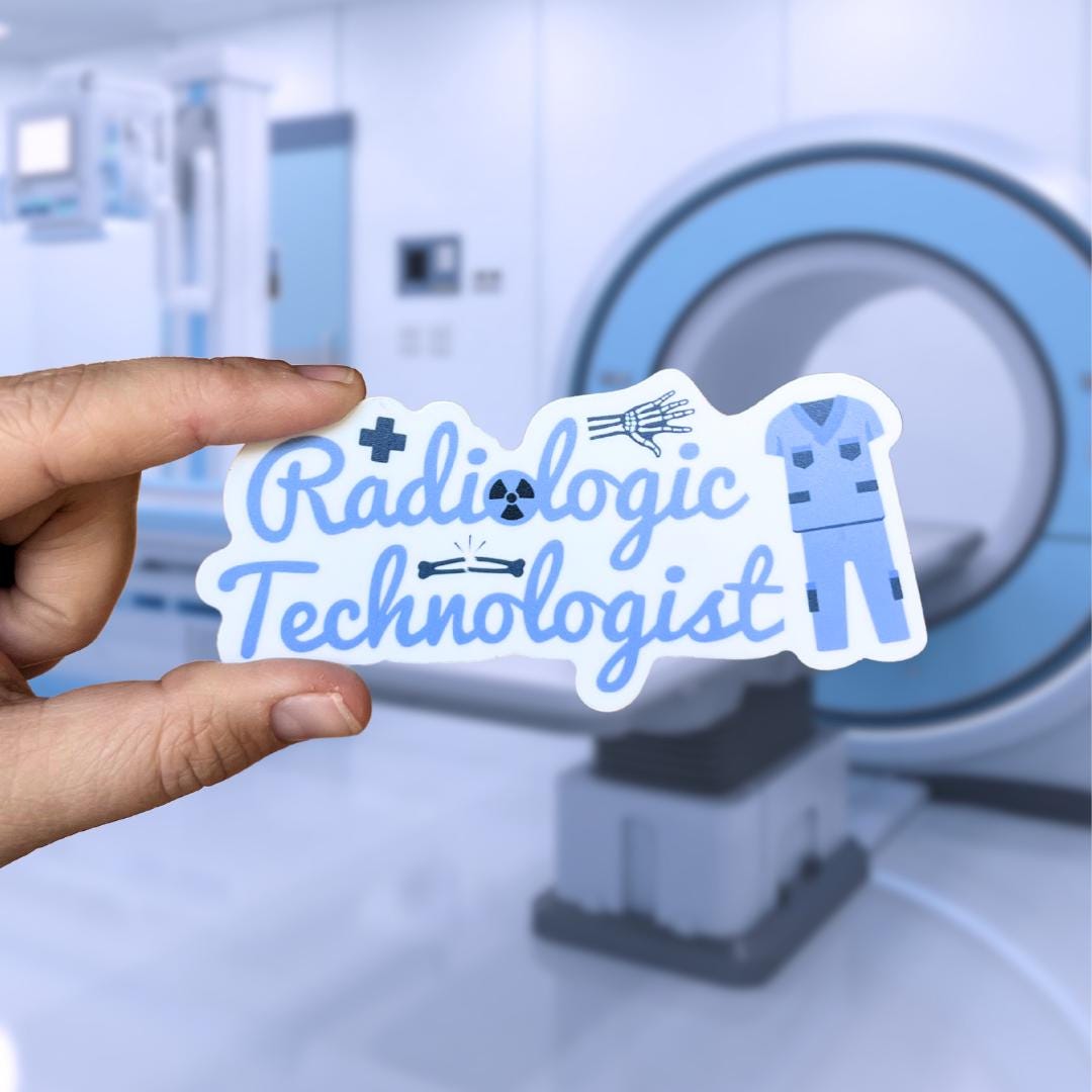 Radiologic Technologists Sticker, X-ray Tech Sticker, Rad Tech Gift - Etsy