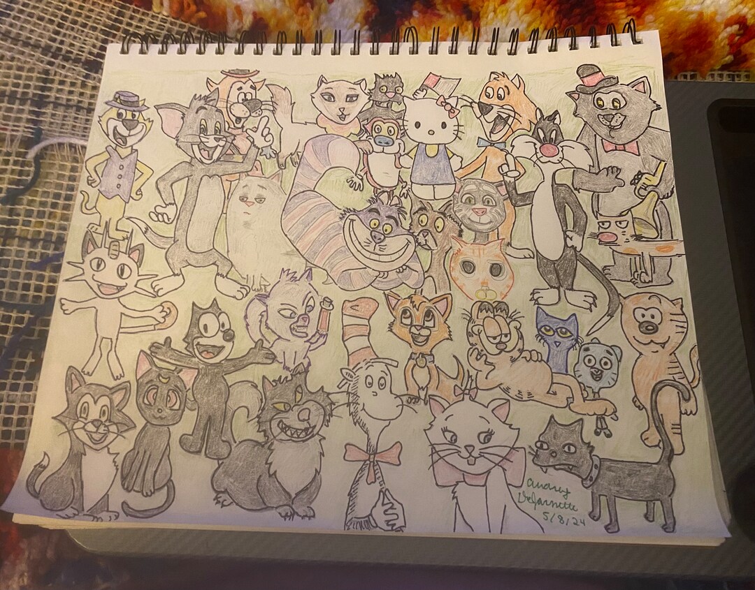 Famous Chickens Sketch - Etsy