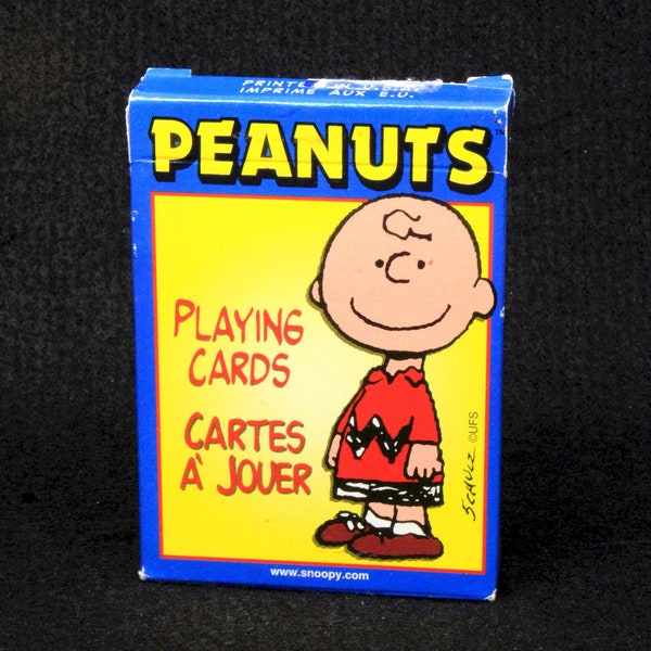Peanuts Vintage Playing Cards - Etsy