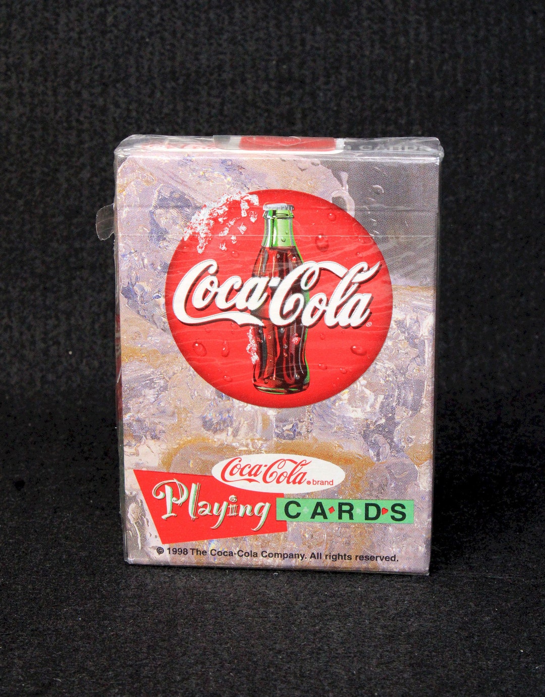 Vintage Coca Cola Red Disc Sealed Deck of Playing Cards IOP 1998 - Etsy
