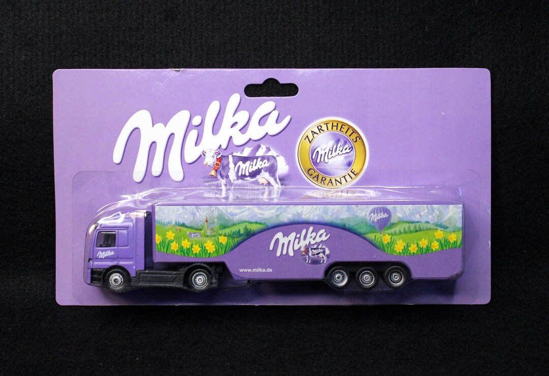 Vintage German MILKA Chocolate 7.5 Mercedes-benz Container Truck in ...