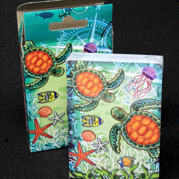 Sea Playing Cards - Etsy