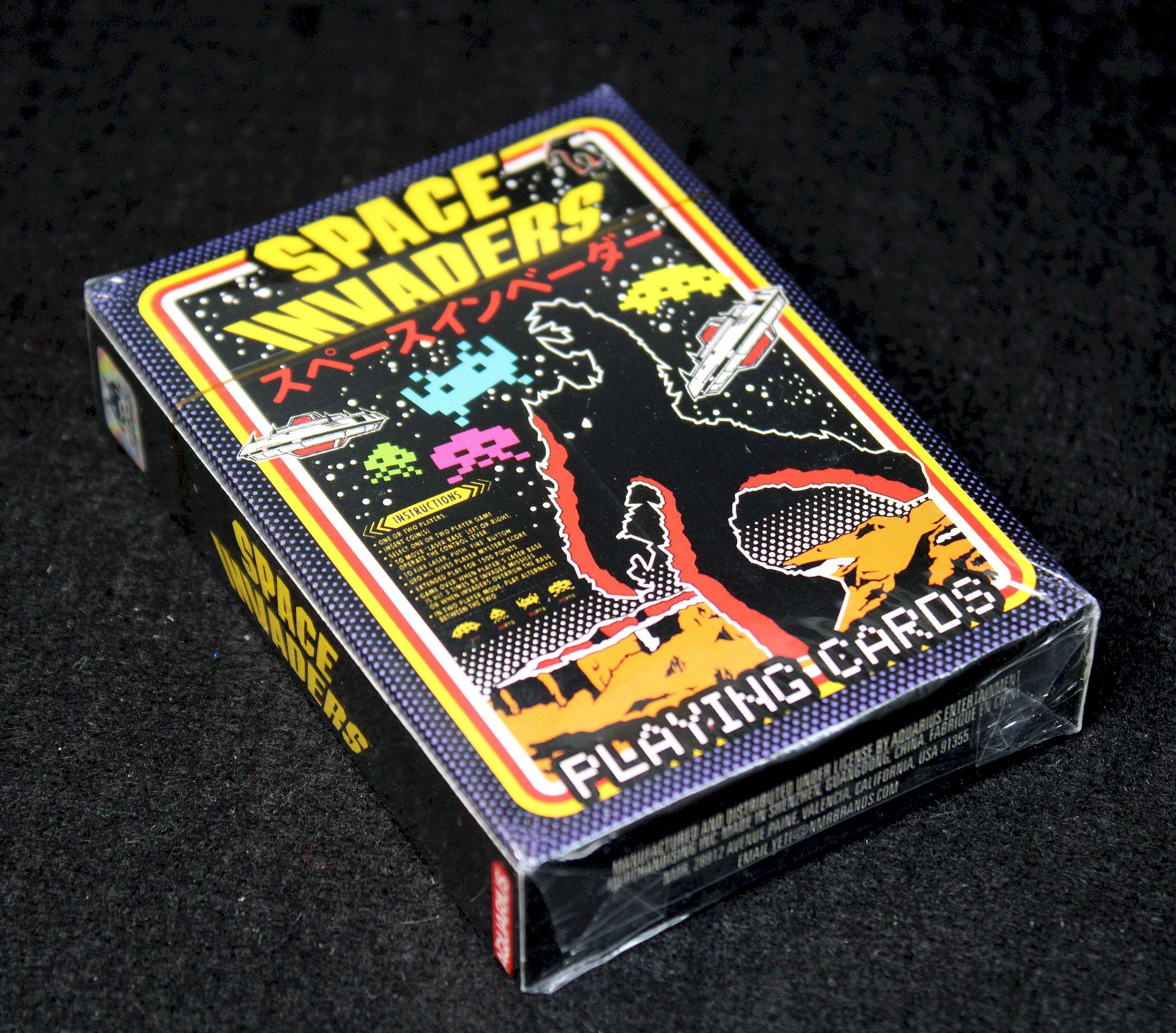 Space Invaders Game Themed Sealed Deck of Playing Cards by Aquarius - Etsy