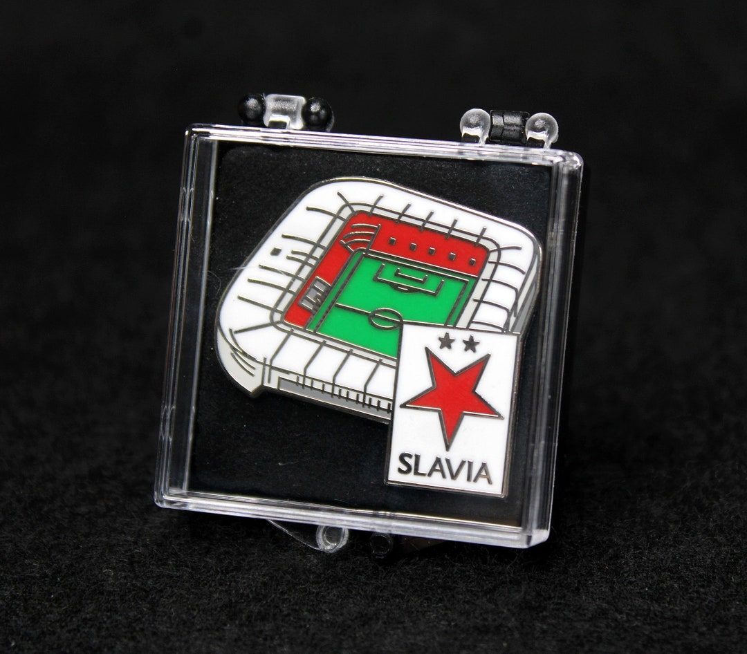 SK Slavia Prague Fortuna eden Arena Football Stadium Pin - Etsy