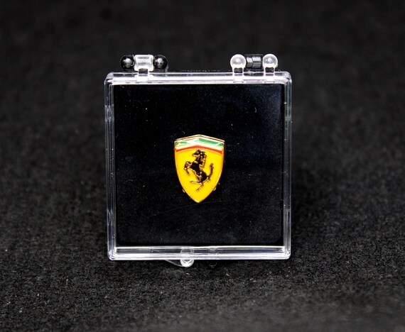Vintage Italian Ferrari Car Crest Logo Official Lapel… - Gem