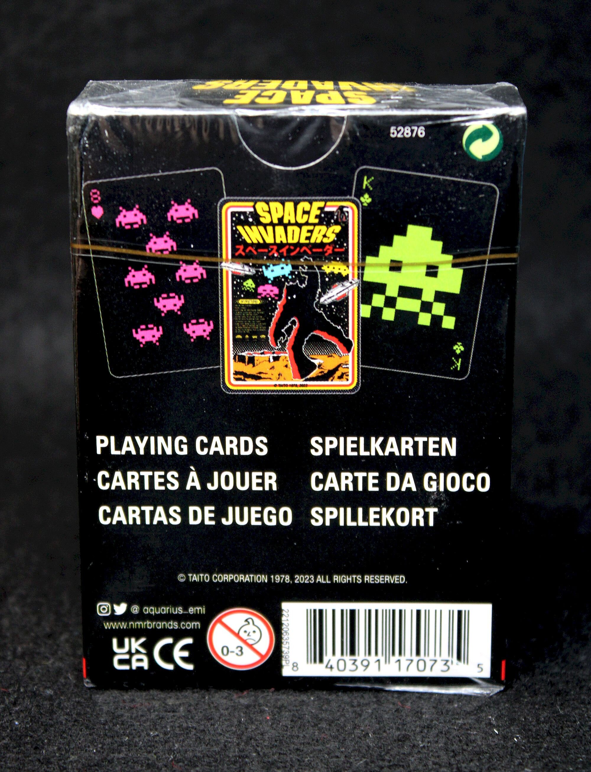 Space Invaders Game Themed Sealed Deck of Playing Cards by Aquarius - Etsy